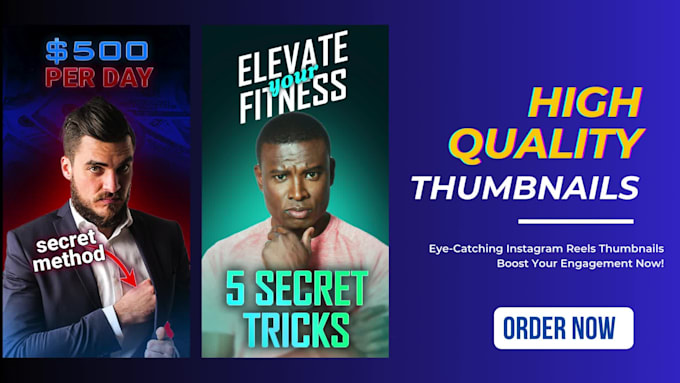 Design instagram reels thumbnails by Jagritparajuli | Fiverr