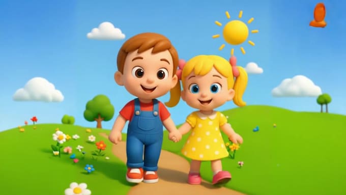 3d animation for kids cartoon nursery rhymes youtube character animate ...