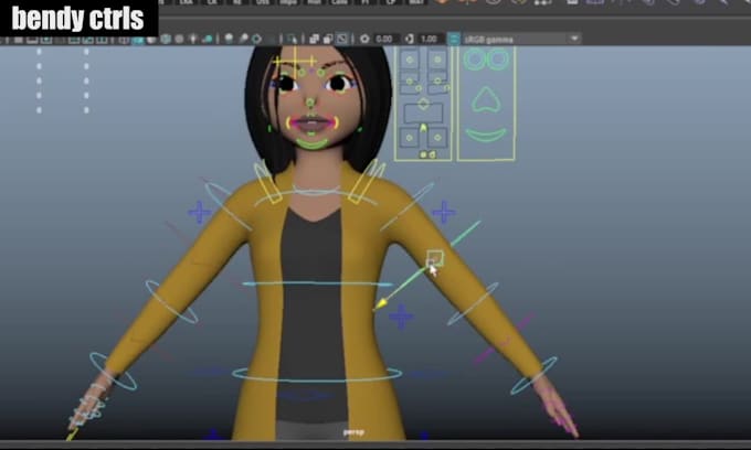 Do Custom 3d Character Rigging In Maya For Unreal Unity Animation