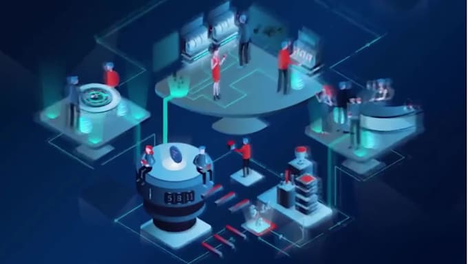 Do 2d isometric animation or animated isometric explainer for your ...