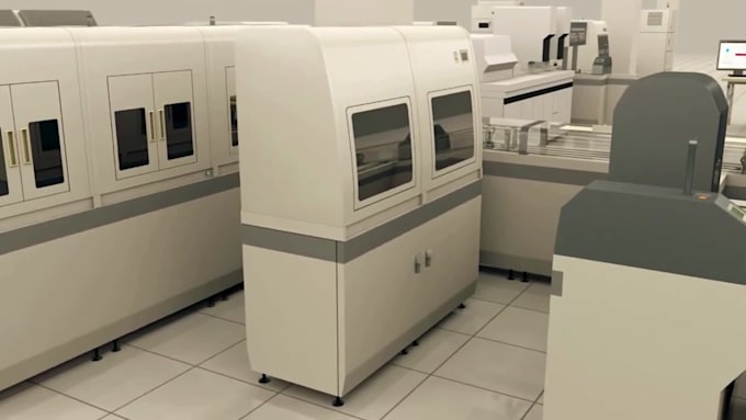 Create 3d model technical animation 3d industrial animation video ...