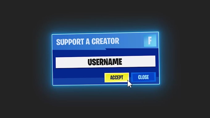 Animate a support a creator code for fortnite by Patrickmid | Fiverr