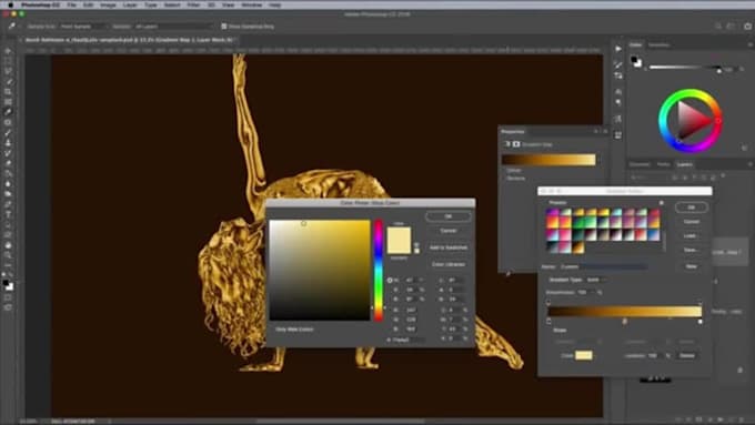Convert photo into gold effect professionally by Salahirrou | Fiverr