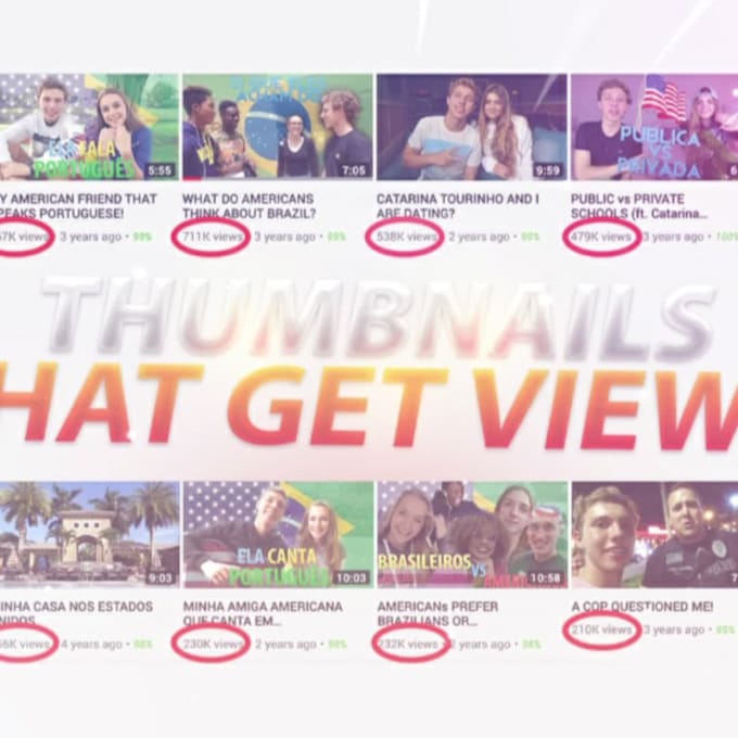 Create flawless and premium thumbnails by Itsmmisha | Fiverr