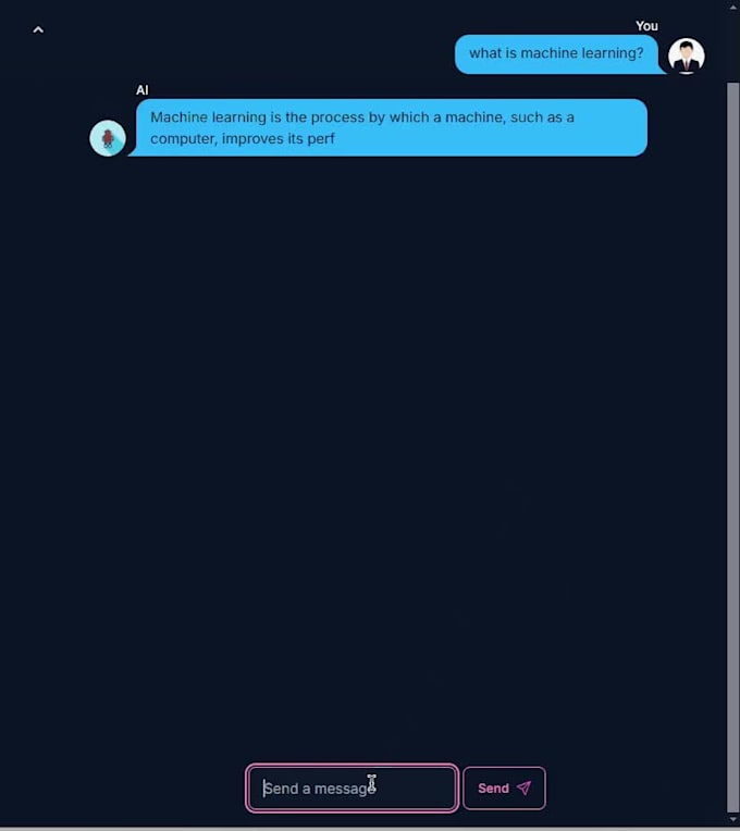 Develop a chatbot using gpt, hugginface, langchain, openai by Nayeem009 | Fiverr