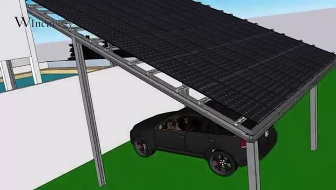 A sketchup 3d design video for your solar energy project by Winenergy ...