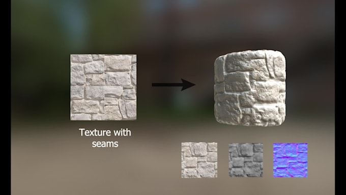 Create pbr textures from images, seamless texture maps by Archi_render_3d | Fiverr