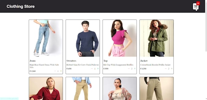 Design responsive ecommerce website and ecommerce store by Surakshamore | Fiverr