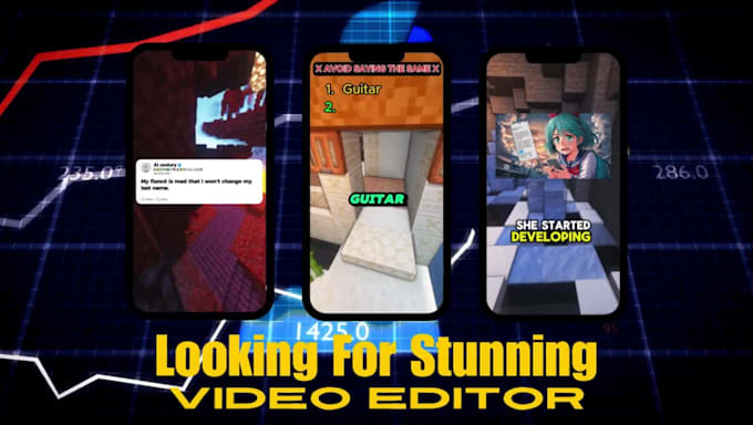 Create and edit short form video for tiktok and youtube by ...