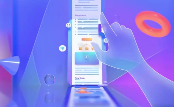 Create saas demo video, animated explainer, b2b startup, ui animation, app video by Susan ...