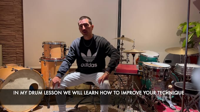 Give you drum lessons, learn how to play drums by Santidramar | Fiverr