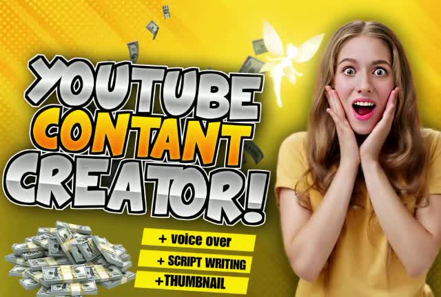 Be your youtube video content creator and video editor by Adnansami0 ...