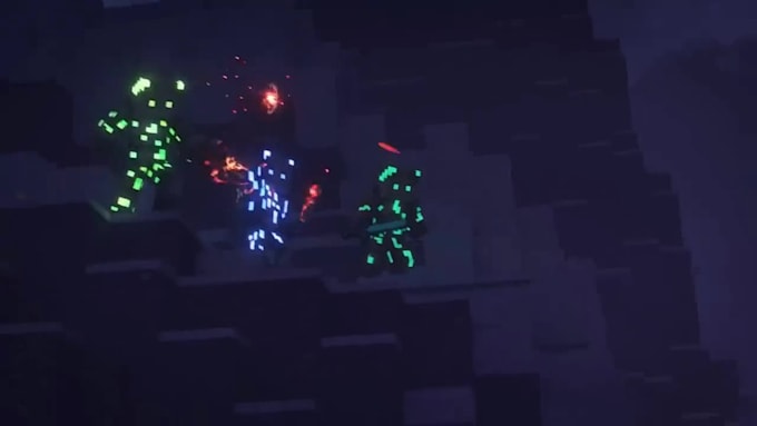 Create stunning minecraft animations for your project by Cubic_animator ...