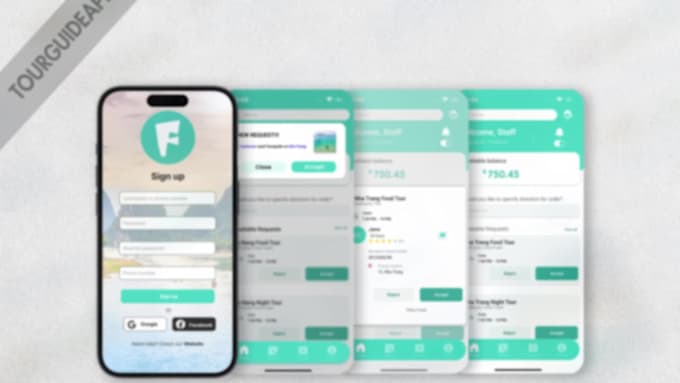 Make you say wow with ux ui app design in figma by Kimngan18 | Fiverr
