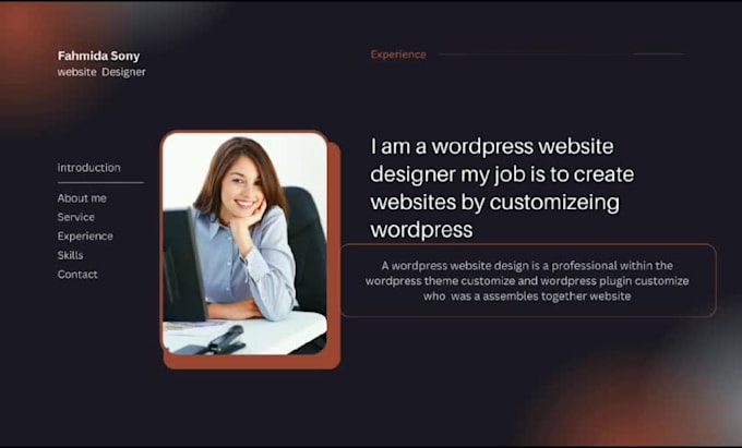 Create customize and update your wordpress website by Fahmida_sony | Fiverr