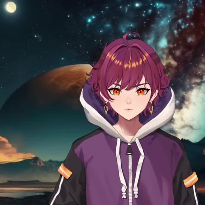 Design and animate pro2d live2d rigging streaming avatar 2d vtuber ...