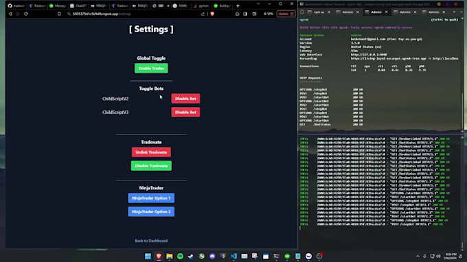 Get a tradingview webhook trading bot with a next js dashboard by ...