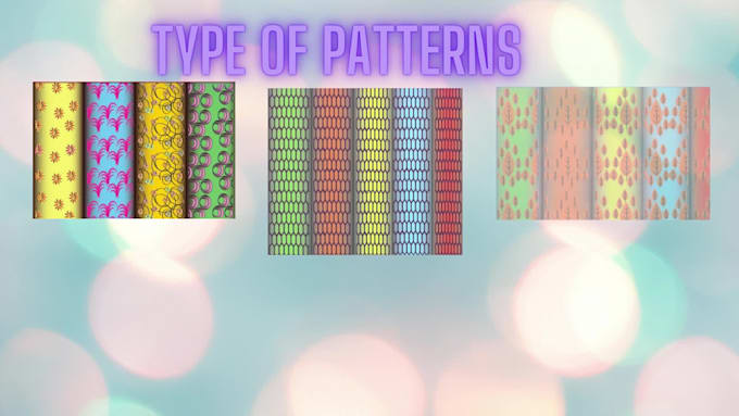 Do seamless, unique, expert pattern by Tabassum8081 | Fiverr