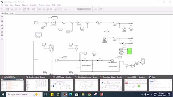Design solar, pv, wind, fuel cell, and ev, in simulink by Engwaqarali ...