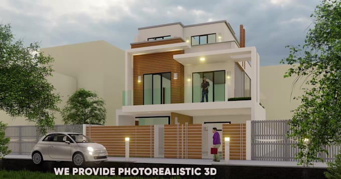 Create photorealistic architectural 3d rendering, modeling design by Ruchikhakurel | Fiverr