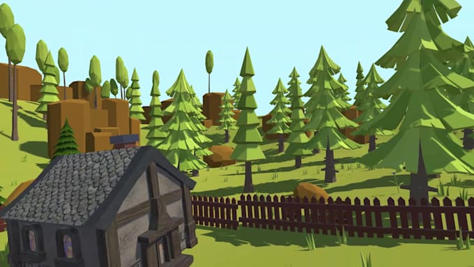 Design your low poly game levels in blender and unity by Designrify ...
