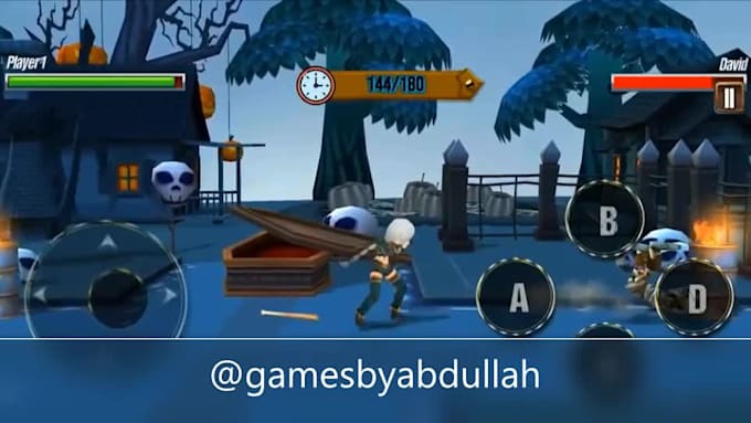 Develop 2d, 3d unity game for pc, mobile android, ios and web