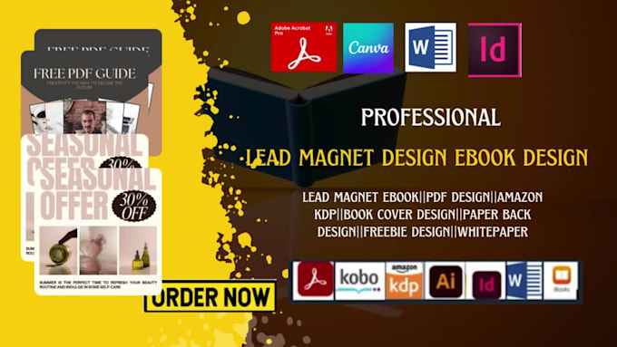 Format, design, ebooks lead magnets brochure magazine adobe indesign canva rrr by Adesam_0001 ...
