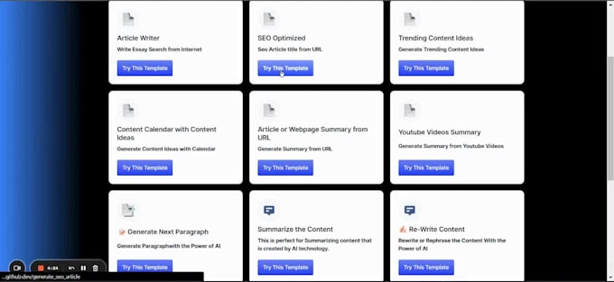 Build ai app with chatgpt and openai by using gpt 4 by Salmanahmed795 | Fiverr