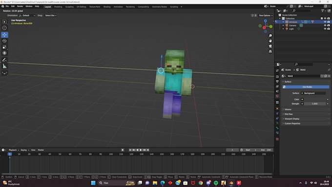 Rig your 3d models on blender by Happovaaraagenc | Fiverr
