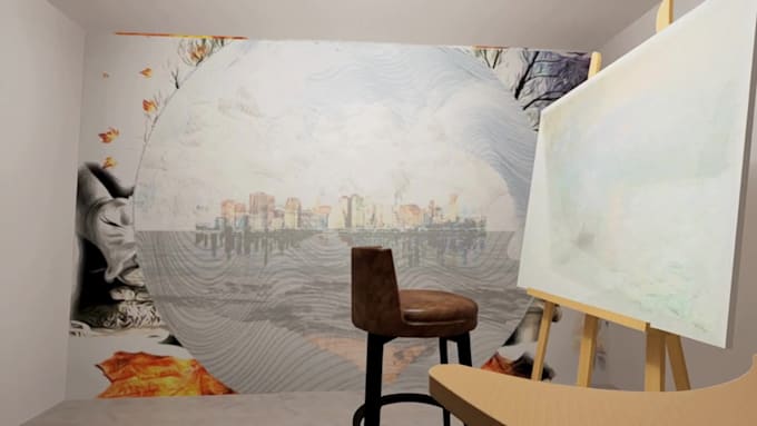 Concept design for your special place wall by Zeyneepataak | Fiverr