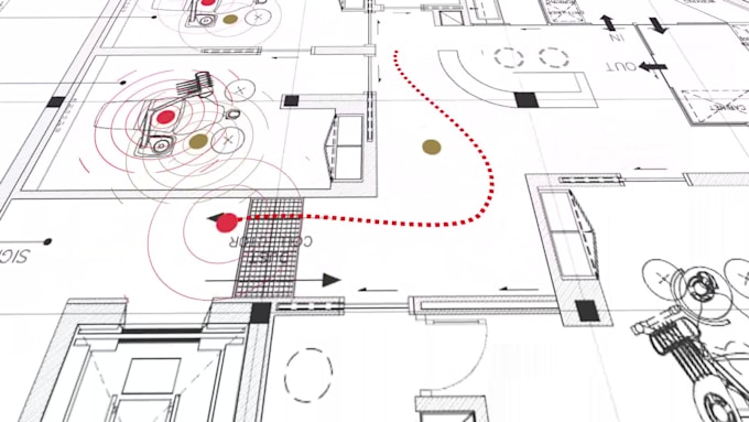 Create an animated architectural plan by Heffleytran | Fiverr