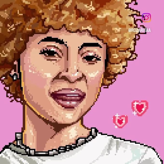 Creat custom pixel art portraits for you by Rozarita | Fiverr