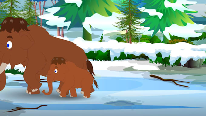 Do good quality 2d animation only 3 minutes and above stories and ...