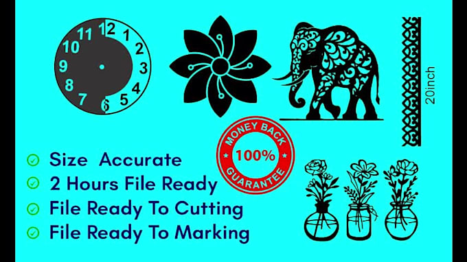 Do industrial cnc drawing, dxf file for cnc laser cutting,engraving ...