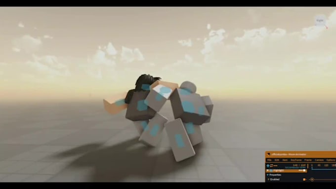 Create combat animation and movement roblox animations for your game by Hanneydeve | Fiverr
