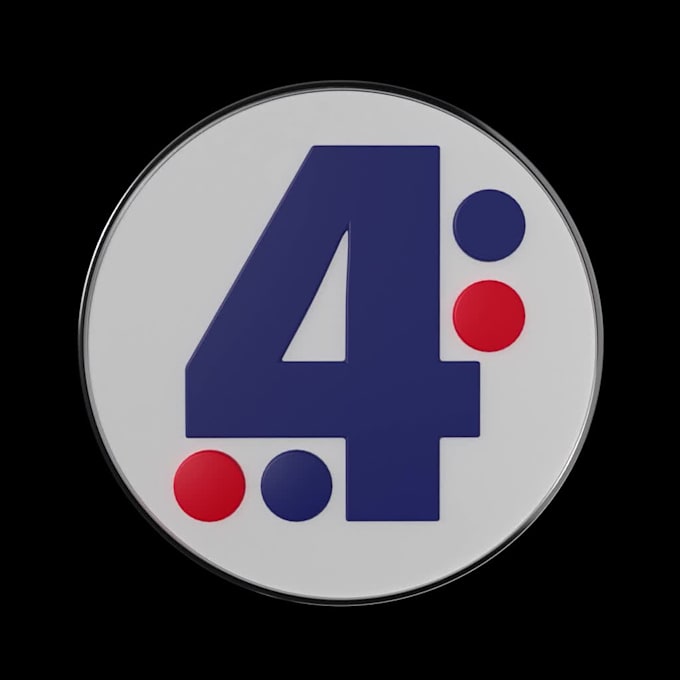 Do 3d logo transparent animation and render images by Bulletpodi | Fiverr