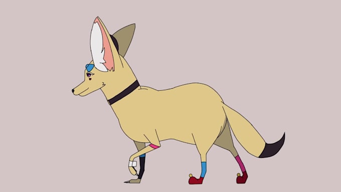 Create a stunning 2d animal gif and video by Ushie02 | Fiverr