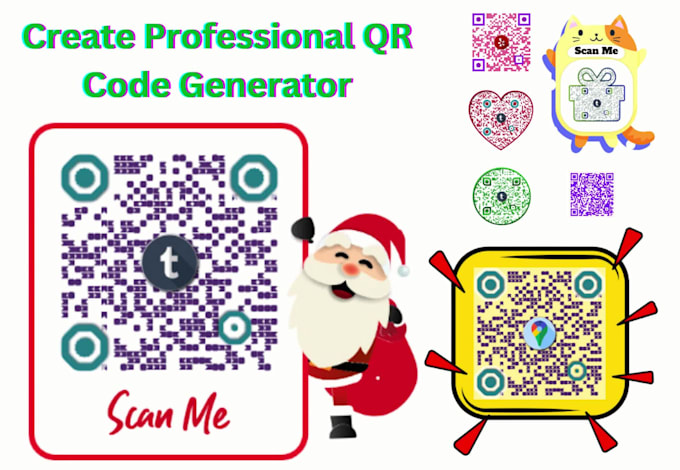 Create professional qr code generator with logo in 1 hour by Insu20 ...