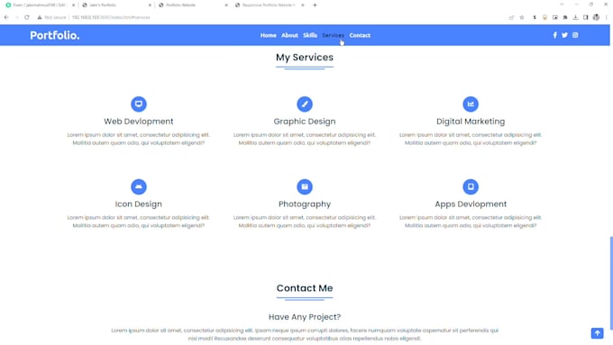 Develop website with wordpress or html, css, js and bootstrap by ...