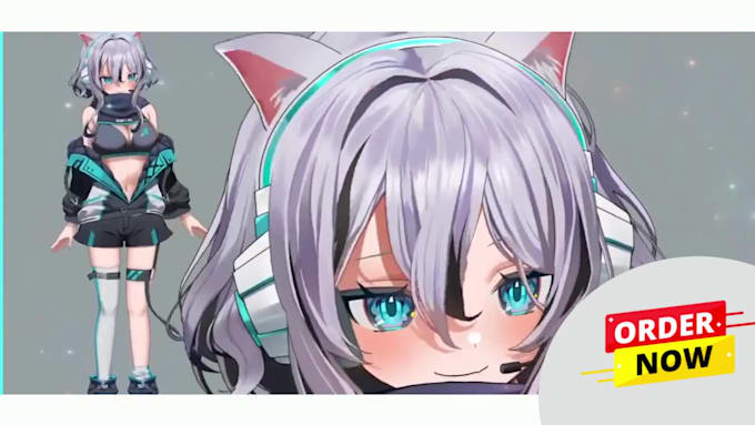 Draw and rig 2d vtuber model,live2d vtuber model,2d vtuber rigging ...