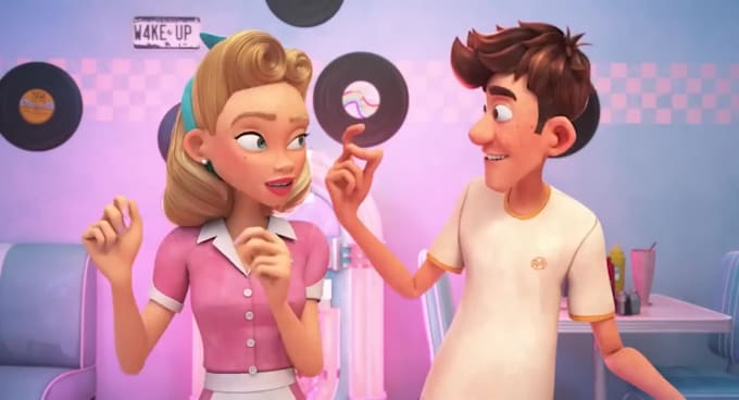 Make 3d cartoon music video, 3d music animated video, 3d animation by ...