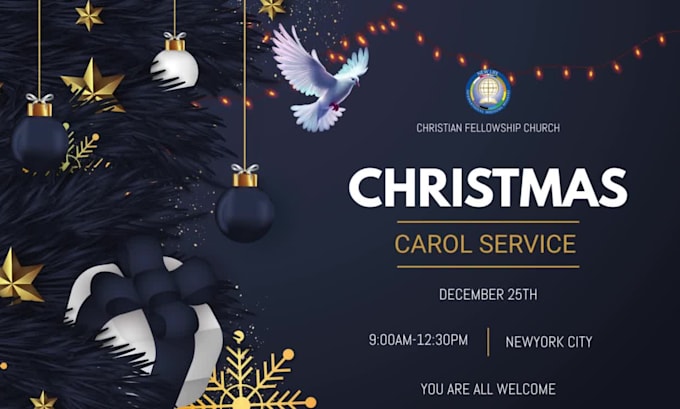Create eye catching church flyer design by Rabeet_designer | Fiverr