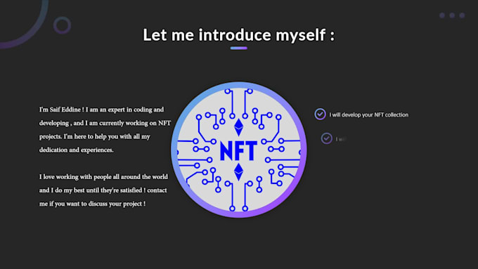 Create and generate a high potential nft collection, with metadata and ...