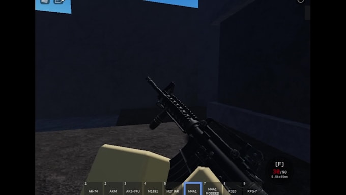Animate guns or melees on roblox for you by Imnotsyn | Fiverr