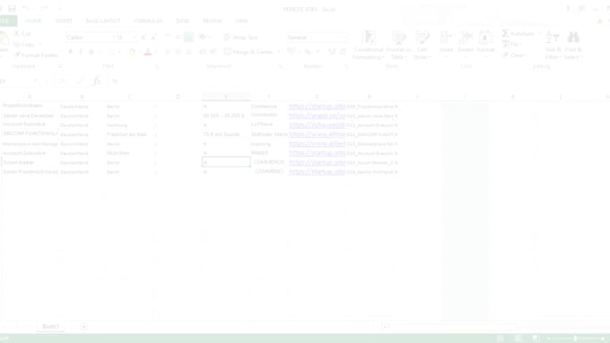 Do excel data entry ,formatting and copy paste by Emma1oliver | Fiverr