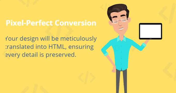 Convert figma to responsive html css website using tailwind, bootstrap by Mohamed_kamal19 | Fiverr