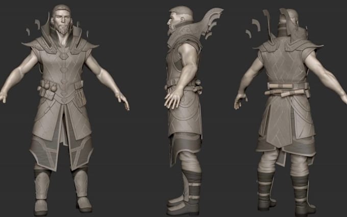 Sculpt 3d models, 3d character sculpting, character modelling ...