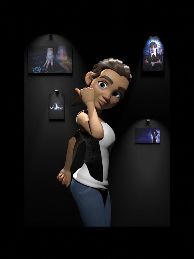 Create professional 3d character animations and rigging with custom ...