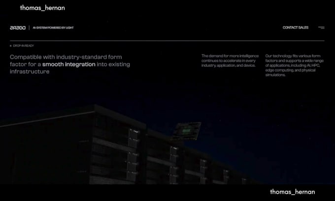 3d animated webflow website 3d spline animation gsap threejs 3d webflow website by Thomas_hernan ...