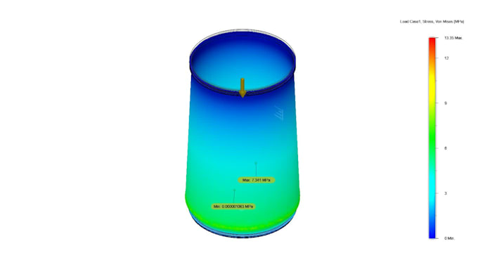 Perform fea analysis using fusion 360 and solidwork by Najeebullah537 ...